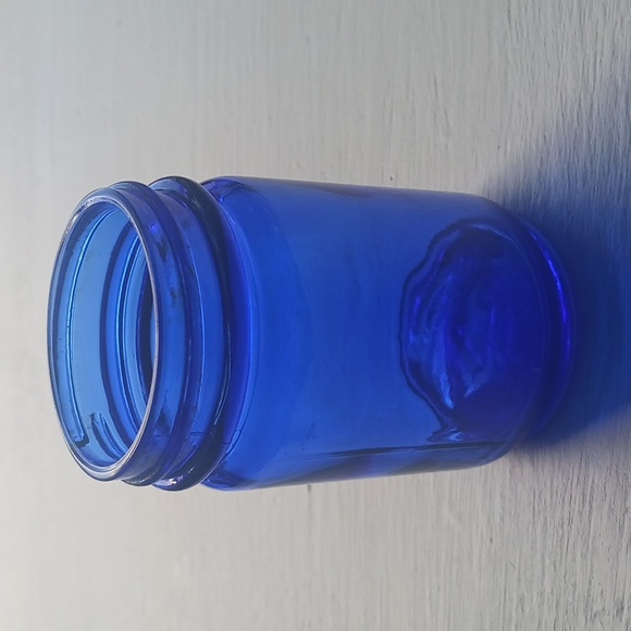 Vicks | Accents | Vintage Cobalt Blue Vicks Vaporub Jar | Poshmark